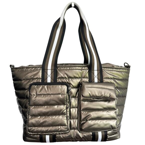 THINK ROYLN | Bags | Think Royln Wingman Junior In Slate Foil Bronze ...